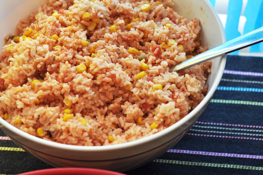 Easy Spanish Rice - See the Happy