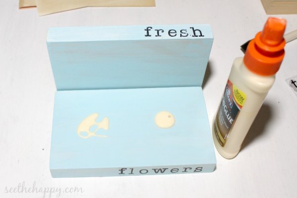 Farmhouse Stacked Book Decor- DIY - See the Happy